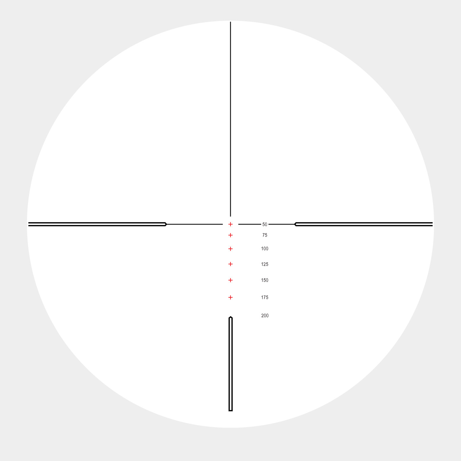 Hawke Vantage 4-12x50 IR rifle scope with .22lr subsonic reticle