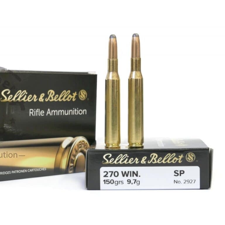 .270 Win Sellier & Bellot 150gr SP Ammunition (20) Local pick-up only